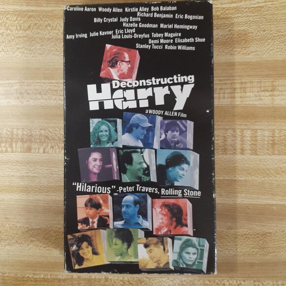 New Line | Media | Deconstructing Harry 997 Vhs Woody Allen William Billy Crystal Judy Davis Vtg ...